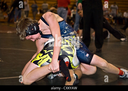 Two Boys Grappling Stock Photo: 27039364 - Alamy
