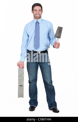 A well dressed mason Stock Photo - Alamy