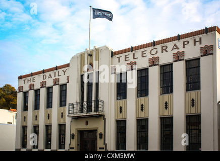 The Daily Telegraph building, Napier, New Zealand Stock Photo - Alamy