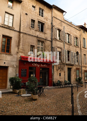 Streets in the old town of Avignon, Vaucluse, France Stock Photo - Alamy