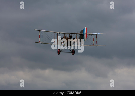 Airco DH2 replica 5964 G-BFGH in flight over Wickenby Airfield Stock ...