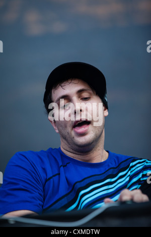 Pretty Lights on stage at the Eden Sessions at The Eden Project ...