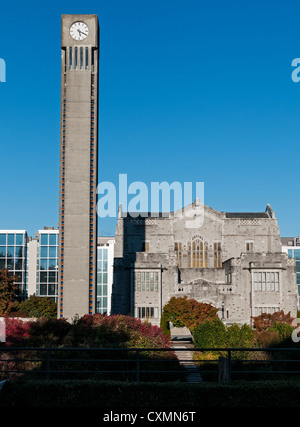 Clock tower, UBC University campus, Vancouver, British Columbia, Canada ...