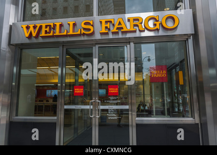Wells Fargo bank, New York, USA Stock Photo - Alamy