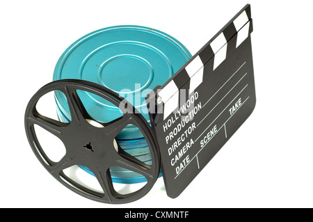 Hollywood movie items on a white background, including a movie ...