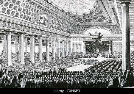 French Revolution, Estates-General of 1789 Stock Photo - Alamy