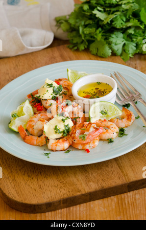 Fresh Tiger Prawns Stock Photo - Alamy