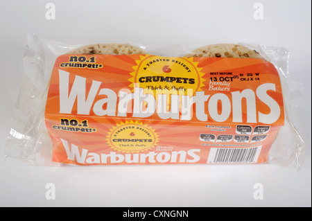 Packet of crumpets Stock Photo - Alamy