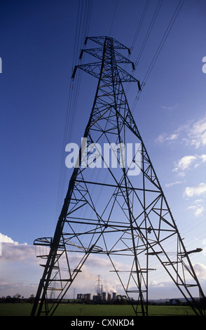 UK, Staffordshire, Rugeley, electricity pylon Stock Photo - Alamy