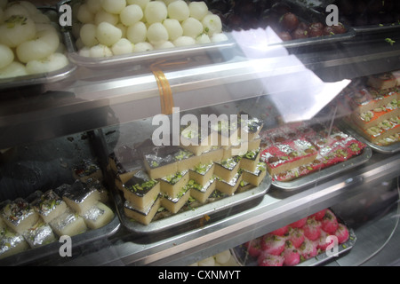 Indian Desserts in a Sweet Shop in Madurai South India Stock Photo - Alamy
