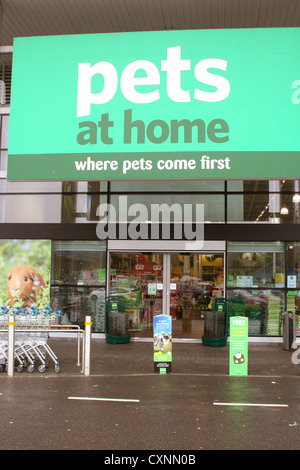 Boots Argos Pets at home retail park Bradley Stoke Bristol Stock Photo ...