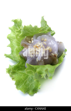 Chor muang , Thai Steamed flower-shaped dumpling Stock Photo - Alamy