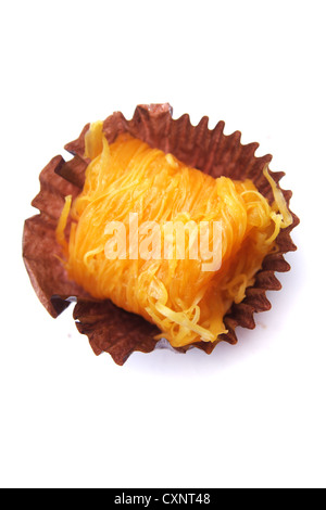 Thai dessert , Foy Thong (Gold Egg Yolks Thread Stock Photo - Alamy