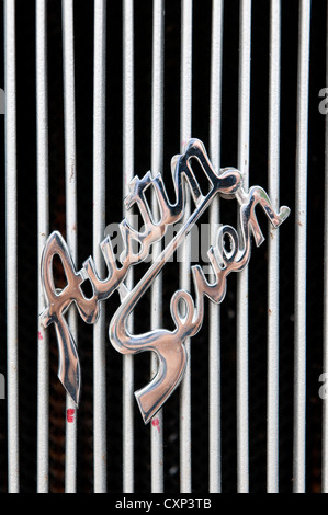 Austin Seven Badge Detail Stock Photo - Alamy