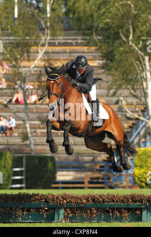 Show jumping at Hickstead Stock Photo - Alamy