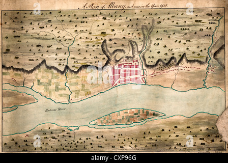 New York map Stock Photo - Alamy