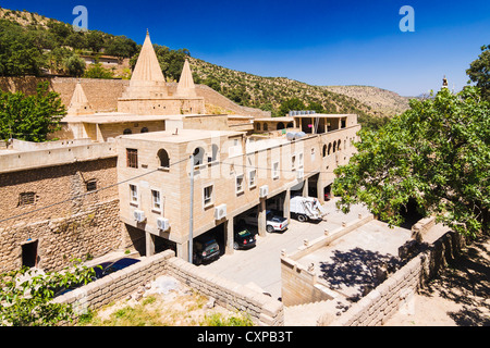 Main temple at Lalish, the holiest place in the world to practitioners ...