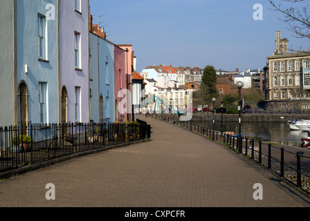 bathurst basin bristol docks england Stock Photo - Alamy