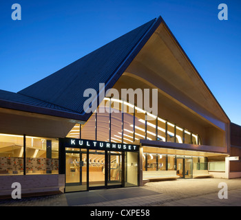 Vennesla Library, Vennesla, Norway. Architect: Helen & Hard, 2012 ...