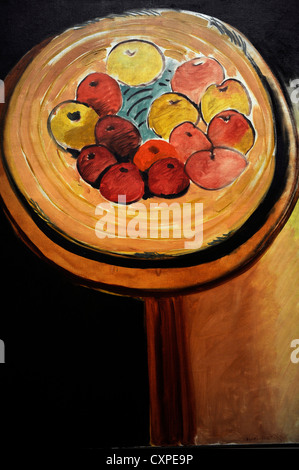 The famous French artist Henri Matisse in his studio with pole, 1951 ...