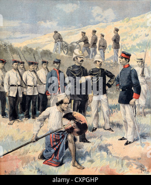 Madagascar, colonization, illustration Stock Photo - Alamy