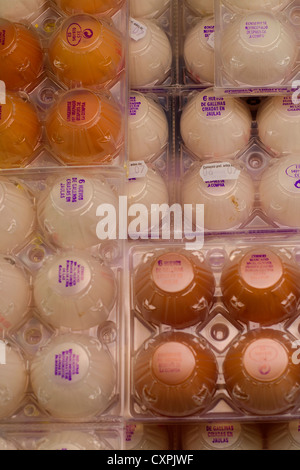 Eggs, egg boxes Stock Photo - Alamy