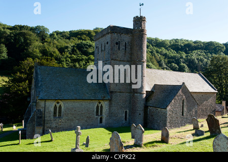 St Winifred Church Branscombe Devon UK Stock Photo - Alamy