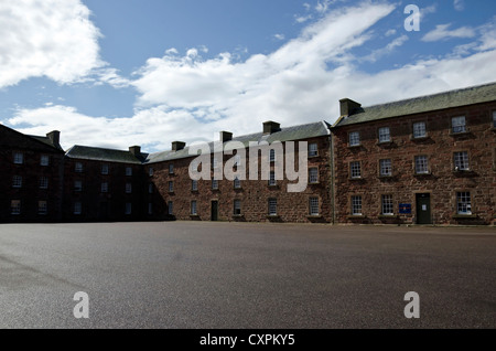 Military barracks of Fort George near Inverness Scotland Stock Photo ...