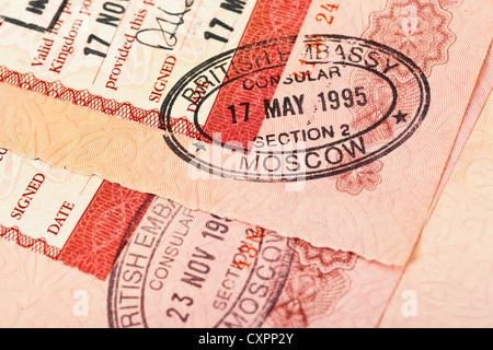 UK EU exit ID document check app on the smartphone hold in hand Stock ...