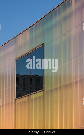 Polycarbonate facade of the Trinity Laban Conservatoire of Music ...
