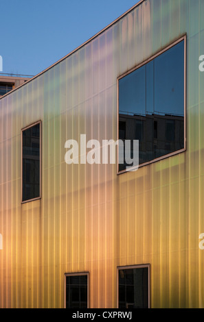 Polycarbonate facade of the Trinity Laban Conservatoire of Music ...