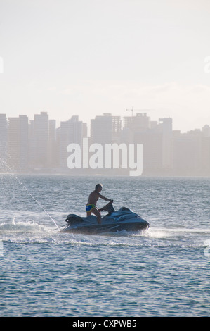 Man jet skiing Stock Photo - Alamy