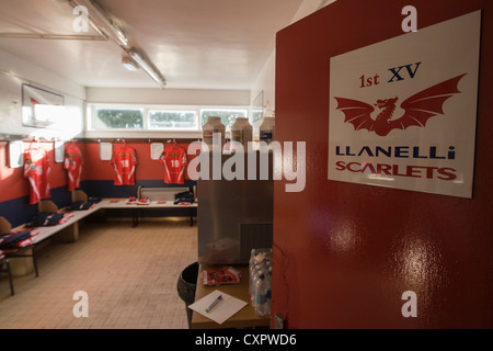 Stradey Park rugby ground in Llanelli, the former ground of Llanelli ...