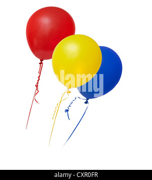 Color balloons close up Stock Photo - Alamy