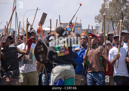 Inkhatha Freedom Party (IFP) march to South African Broadcasting ...