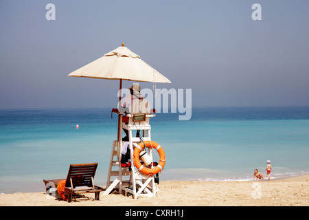 Lifeguard Jumeirah beach Dubai Stock Photo - Alamy