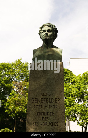 Alois Senefelder inventor of lithography Stock Photo - Alamy