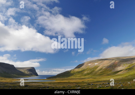 A alvík, Adalvik, Hornstrandir, Westfjords, Iceland, Europe Stock Photo ...