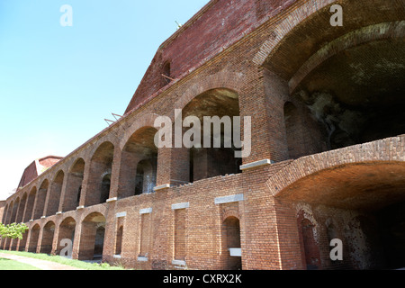 Inside Fort Jefferson and the Dry Tortugas National Park Florida USA ...