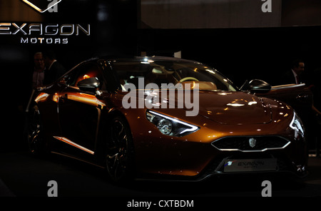 Exagon Furtive-eGT,made in France,Electric car, zero emission,Paris ...