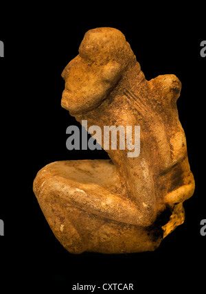 Marble Woman figure Aegean final neolithic 5000-3500 B.C. grotesque ...