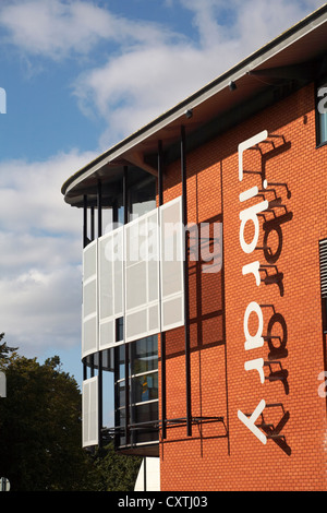 Bournemouth Library in the Triangle, Bournemouth, Dorset in August ...