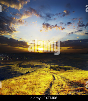Path in the mountain Stock Photo - Alamy