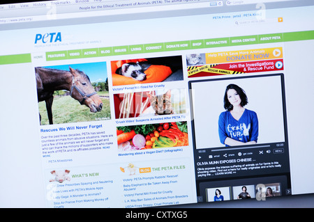 PETA (People for the Ethical Treatment of Animals) activists stage a ...