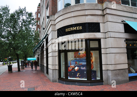 Hermes store, Boston, Massachusetts, USA Stock Photo - Alamy