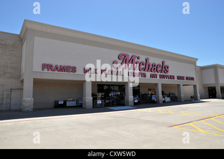 The Michaels store in Longview Texas is open for business in 2012 Stock ...