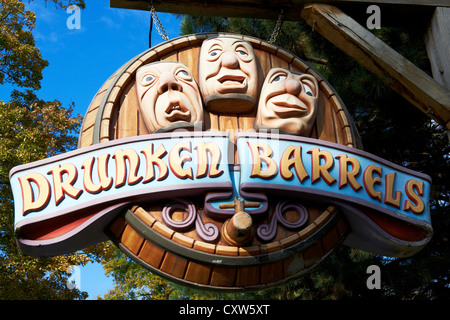 Drayton Manor Theme Park sign Tamworth Staffordshire England UK Stock ...