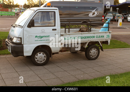 Small council truck Stock Photo - Alamy