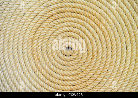 background of rope folded helix Stock Photo - Alamy