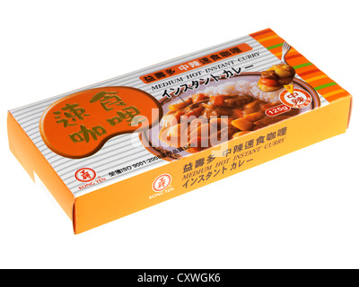 Box of Instant Chinese Curry Paste Stock Photo - Alamy